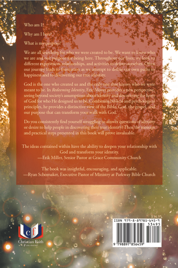 Redeeming Identity Book: Embrace Your True Potential